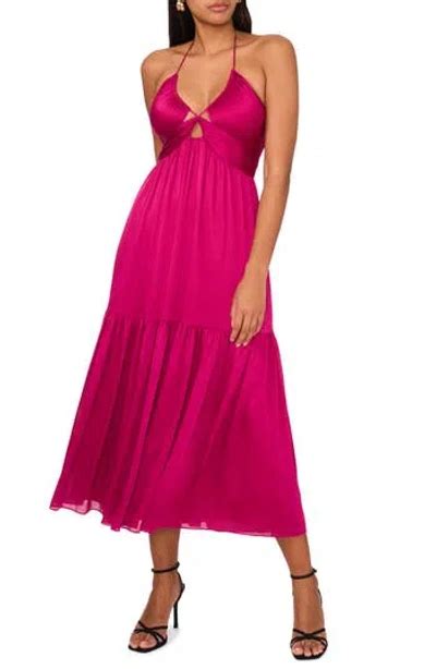 Parker The Natalie Halter Maxi Dress In Dahlia Pink Modesens