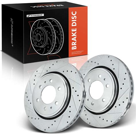 Front Drilled Brake Rotors For Ford Expedition F 150 Lincoln Navigator