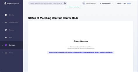 How To Verify Smart Contracts Using Block Explorers Kaia Docs