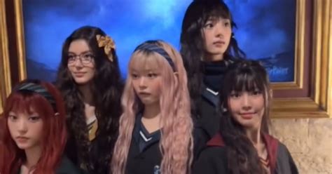 뉴진스 어도어와 분쟁 중 호그와트 입학‥영화 찢고 나온 마법사