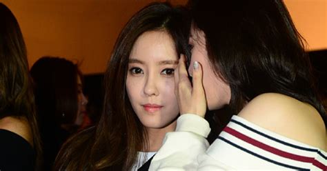 Td포토 티아라 효민 시크릿 전효성 절친들의 귓속말~