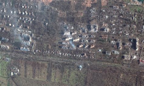 Satellite Images Reveal Scale Of Devastation In Ukraines Bakhmut Over Recent Months The