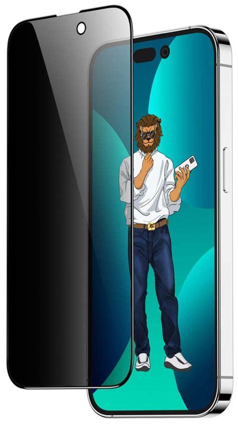 حماية جرين لايفون 14 بلس و ايفون 13 برو ماكس زجاج مخفي صلابة 9h