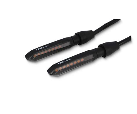 Id020b Turn Indicator Led Sequential Flow Cnc Racing Black Honda Cbr1000rr Fireblade Sp 2020 2021