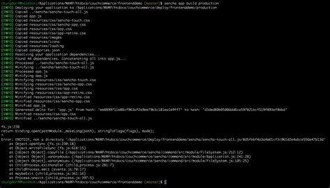 Why Does Sencha Build App Fail Stack Overflow