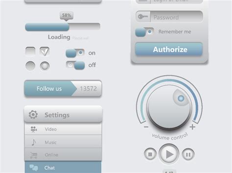 控件设计千喑 站酷zcool