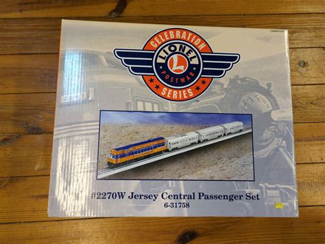 Lionel 6 31758 2270w Jersey Central Passenger Set Tmcc Fm Train Mast