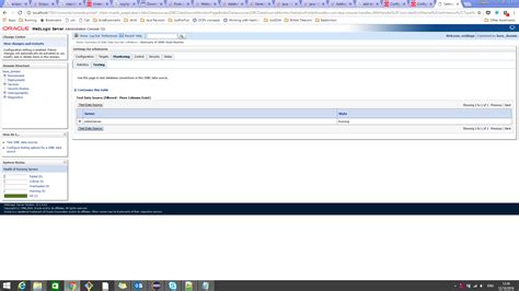Database Weblogic 12c And Datasource Stack Overflow