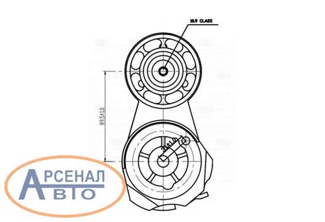 CM0777 Натяжитель ремня Камаз-ЕВРО-5 автоматический, 26816-01 (Trialli)