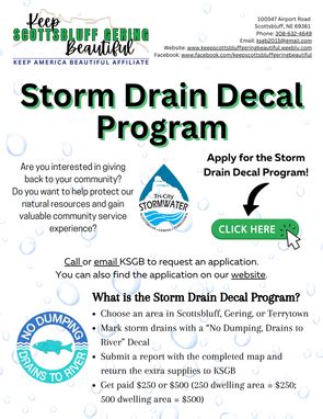 Storm Drain Decal Program