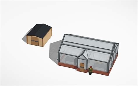 3d Design Greenhouse Tinkercad