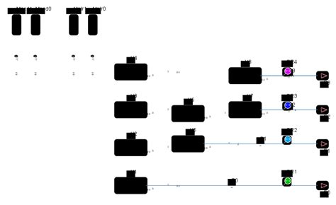 2 Bit By 2 Bit Multiplier Sum Of Partial Products Multisim Live