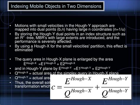 Ppt A New Approach On Indexing Mobile Objects On The Plane Powerpoint Presentation Id6714853