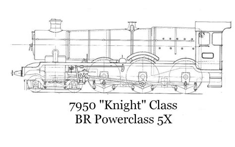 Diagram Gwr 7950 Knight Class Proposal By Scribbleunknown450 On Deviantart
