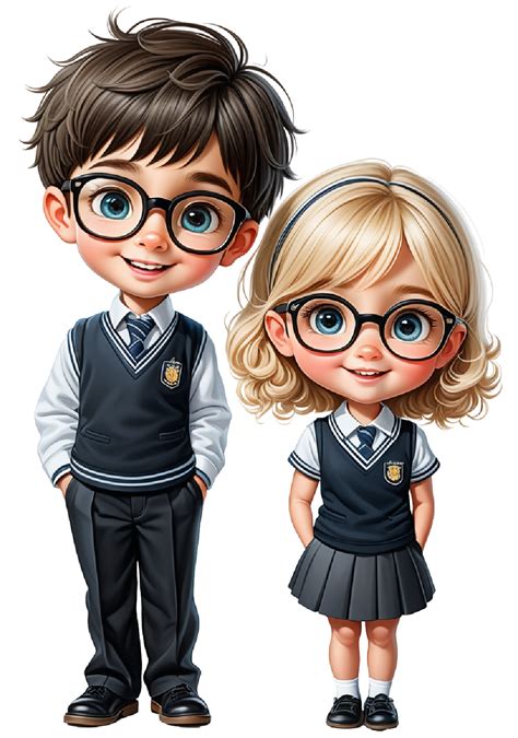 Ученики и ученицы Png