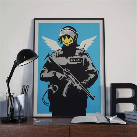 Graffiti Banksy Gesicht