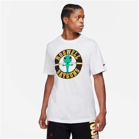 Nike Roswell Rayguns Core Tee White Rapcityhu