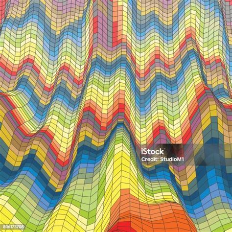 모자이크입니다 추상적인 배경입니다 다각형 벡터 일러스트입니다 3차원 형태에 대한 스톡 벡터 아트 및 기타 이미지 3차원 형태 가리기 격자 파이 Istock