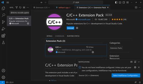 Coding C C Menggunakan VS Code
