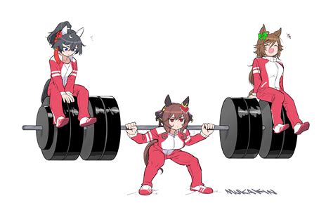 Squat Exercise Danbooru