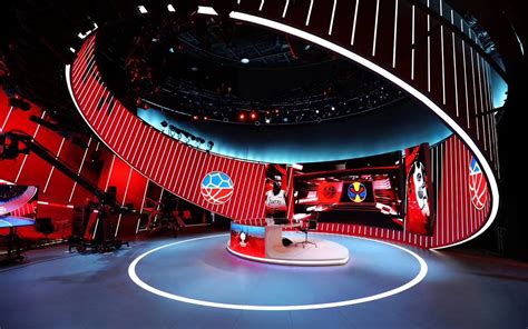 Tencent Sports Nba Broadcast Set Design Gallery