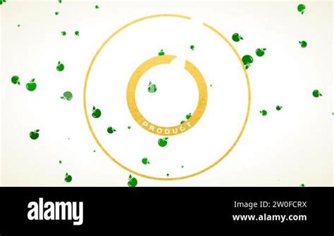 Linear Scaling Animation Of Eco Product Advertisement For Natural Food