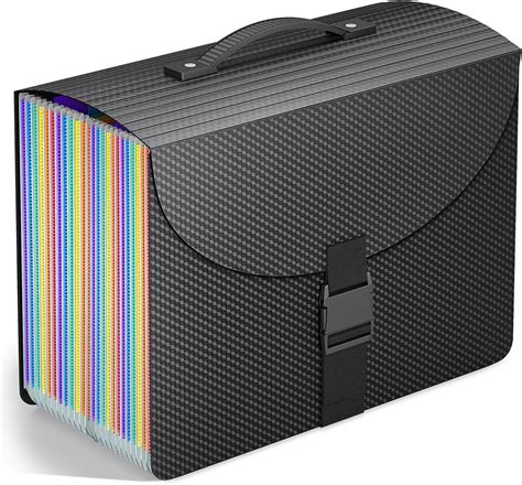 Expanding File Folders Accordion File Organizer 25 Pockets Expandable File Folder