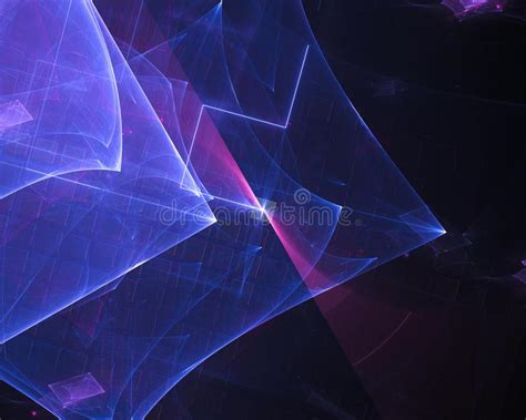 Abstract Digital Beautiful Fractal Effect Pattern Element Decorative Template Design Render