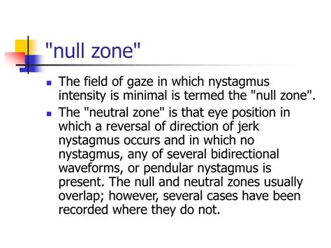 Ppt Nystagmus Powerpoint Presentation Free Download Id4792574