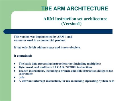 Ppt Seminar On Arm Processor Powerpoint Presentation Free Download