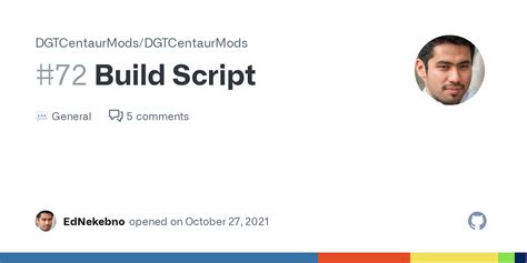 Build Script · Dgtcentaurmods Dgtcentaurmods · Discussion 72 · Github