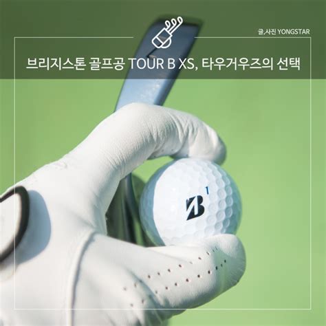브리지스톤 골프공 Tour B Xs 타이거우즈의 선택 네이버 블로그