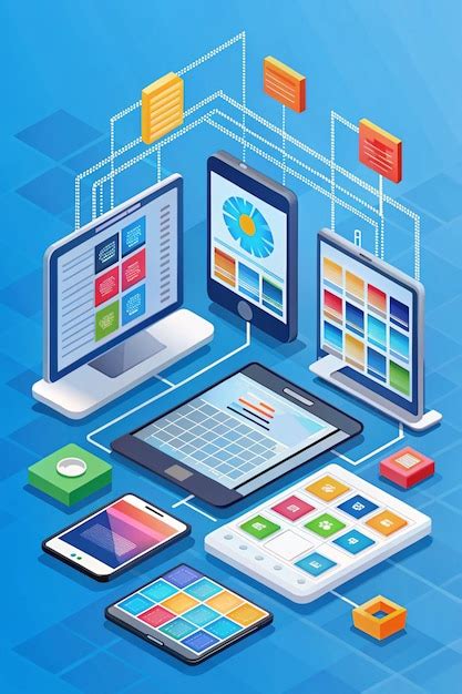 Web And Mobile App Design And Coding Concepts Premium Ai Generated Image