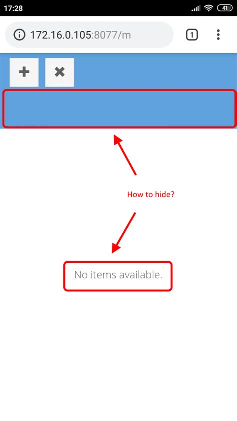 Unable To Clear Tunimnestedlist Items Unigui Mobile Unigui Discussion Forums