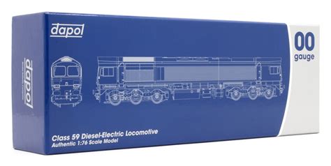 Dapol 4d 005 002dsm Class 59206 Db Schenker “john F Yeoman” Dcc Fitted And Smoke Jdm Models