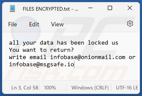 Info Ransomware Decryption Removal And Lost Files Recovery Updated