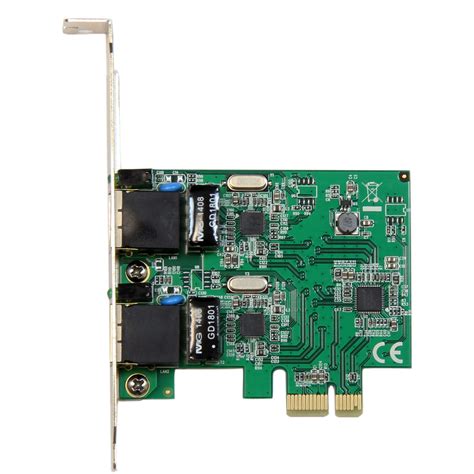 Startech Com Dual Port Gigabit PCI Express Server Network Adapter CardPCIe NICAdd Dual Gigabit