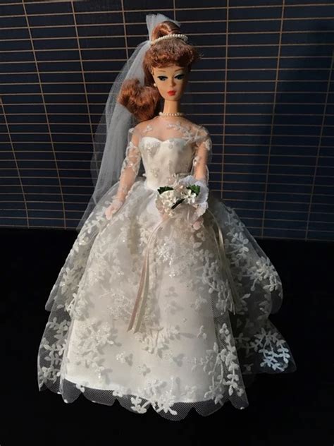 Vintage Reproduction Wedding Day Barbie Doll Ponytail Nr Mattel Picclick Au