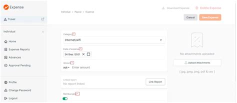 Unable To Submit An Expensesubmit Button Is Disabled