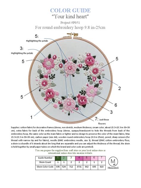 Colorand Stitch Guide Pdf Embroidery Yarn