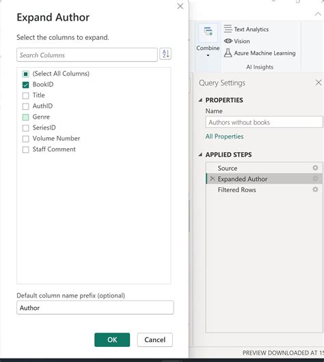 The Data School Merges In Powerbi