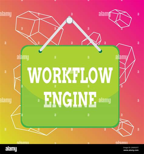 Word Writing Text Workflow Engine Business Photo Showcasing Software Application That