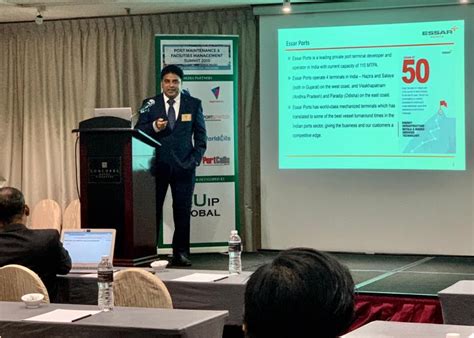 Rituparn Raghuvanshi On Linkedin Speaking At “port Maintenance