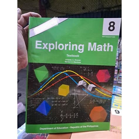 Books Exploring Math 8 Textbook By Oronce Mendoza Rex Lazada Ph