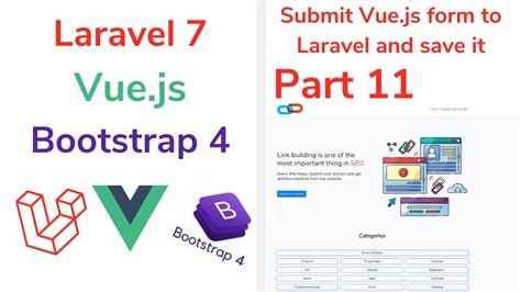 Submit A Vuejs Form To Laravel Backend And Save It To Database Save