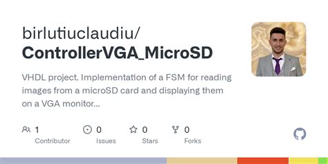 GitHub Birlutiuclaudiu ControllerVGA MicroSD VHDL Project Implementation Of A FSM For
