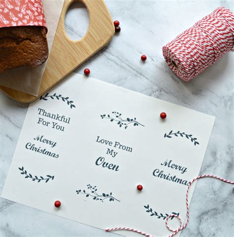 Bread Wrapper Free Printable My Uncommon Slice Of Suburbia