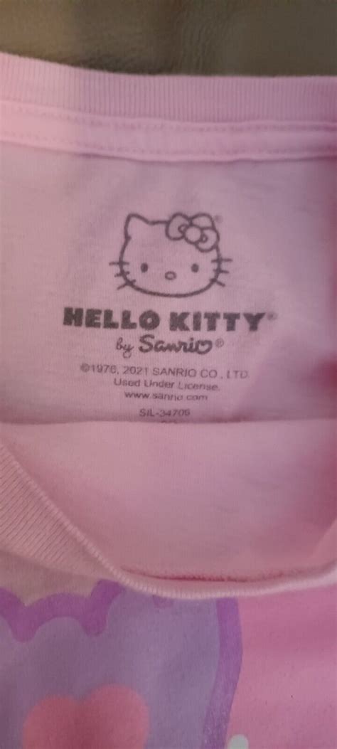Hello Kitty In Purple Cat Costume With Candy Pink T S Gem
