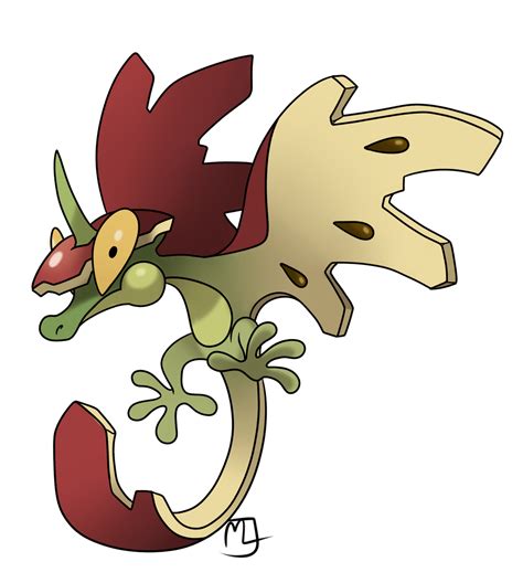 Pokemon Redesign Flapple By Little Noko On Deviantart