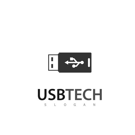 Usb Logo Technology Symbol Modern 13528770 Vector Art At Vecteezy